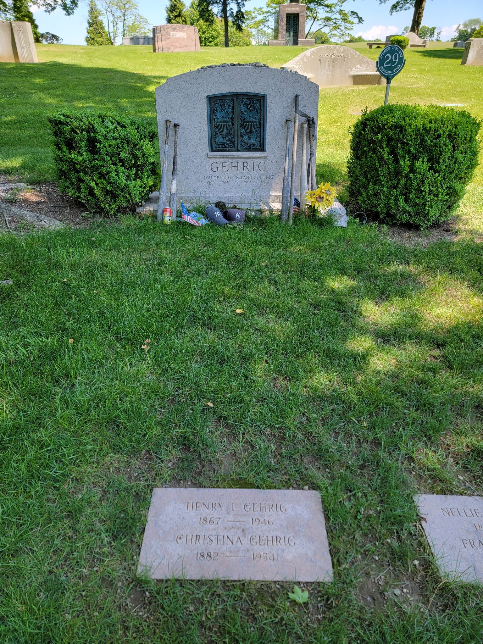 Lou Gehrig Grave