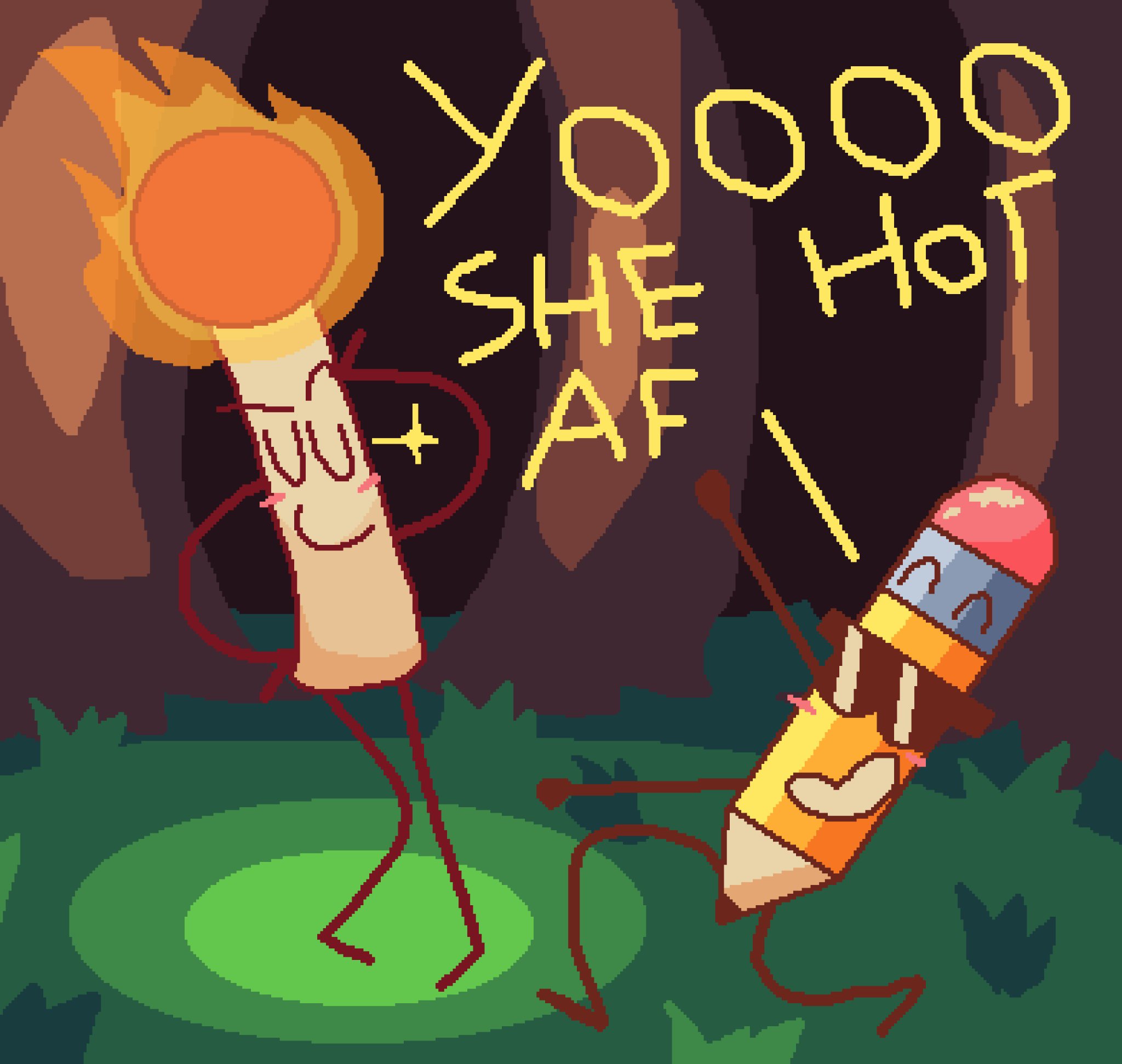 Bfdi Pencil And Match