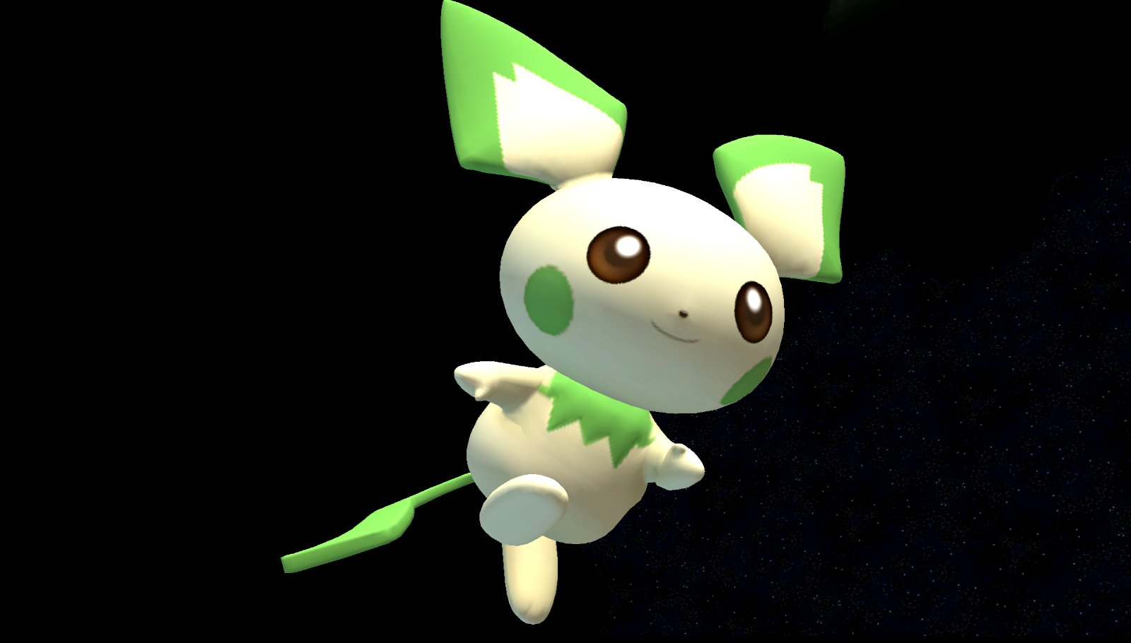 Shiny Green Colored Pokemon