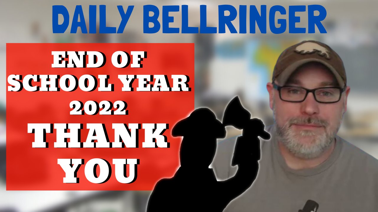 The Daily Bellringer on Twitter: "Quick video saying thank you for your ...