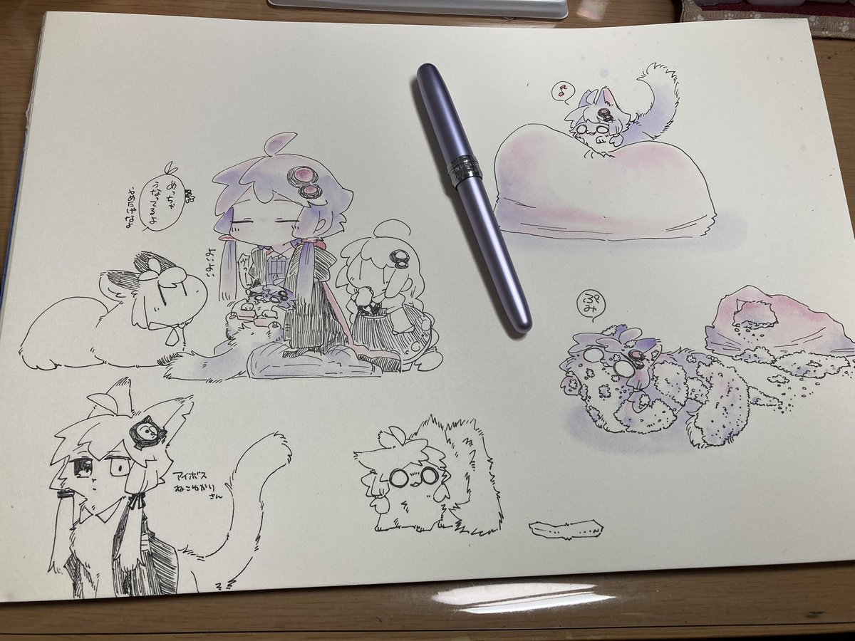 「カキカキ 」床の間Q C105 (月)西1 “の”17bの漫画