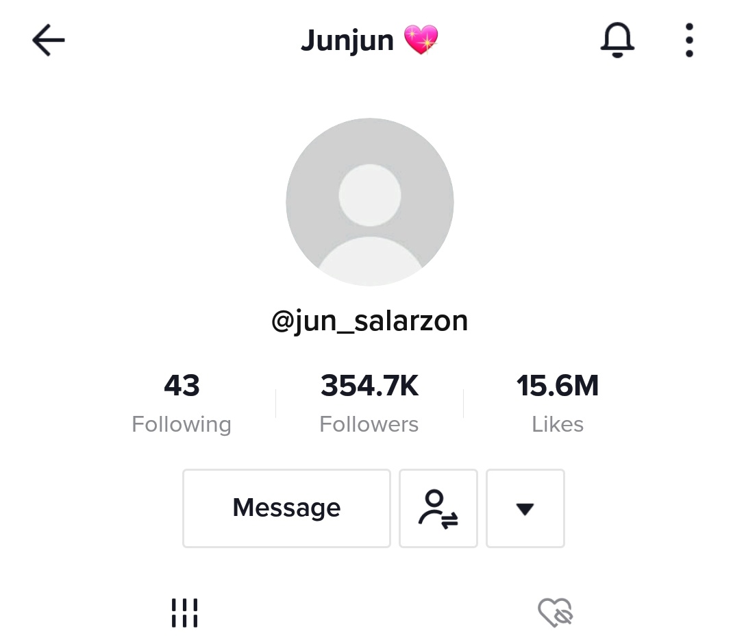 Junjun 💖 on Twitter: "rip sa dalawang spam acc ko sa tiktok 😞💔 https://t.co/KXgIBZ3Svu" / Twitter