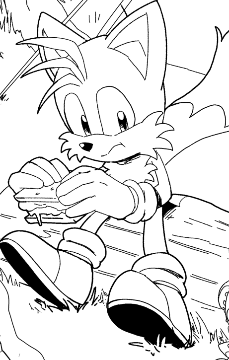 「This is the process of IDW #Sonic Issue 52's cover! 」Gigi D (Sonic ...