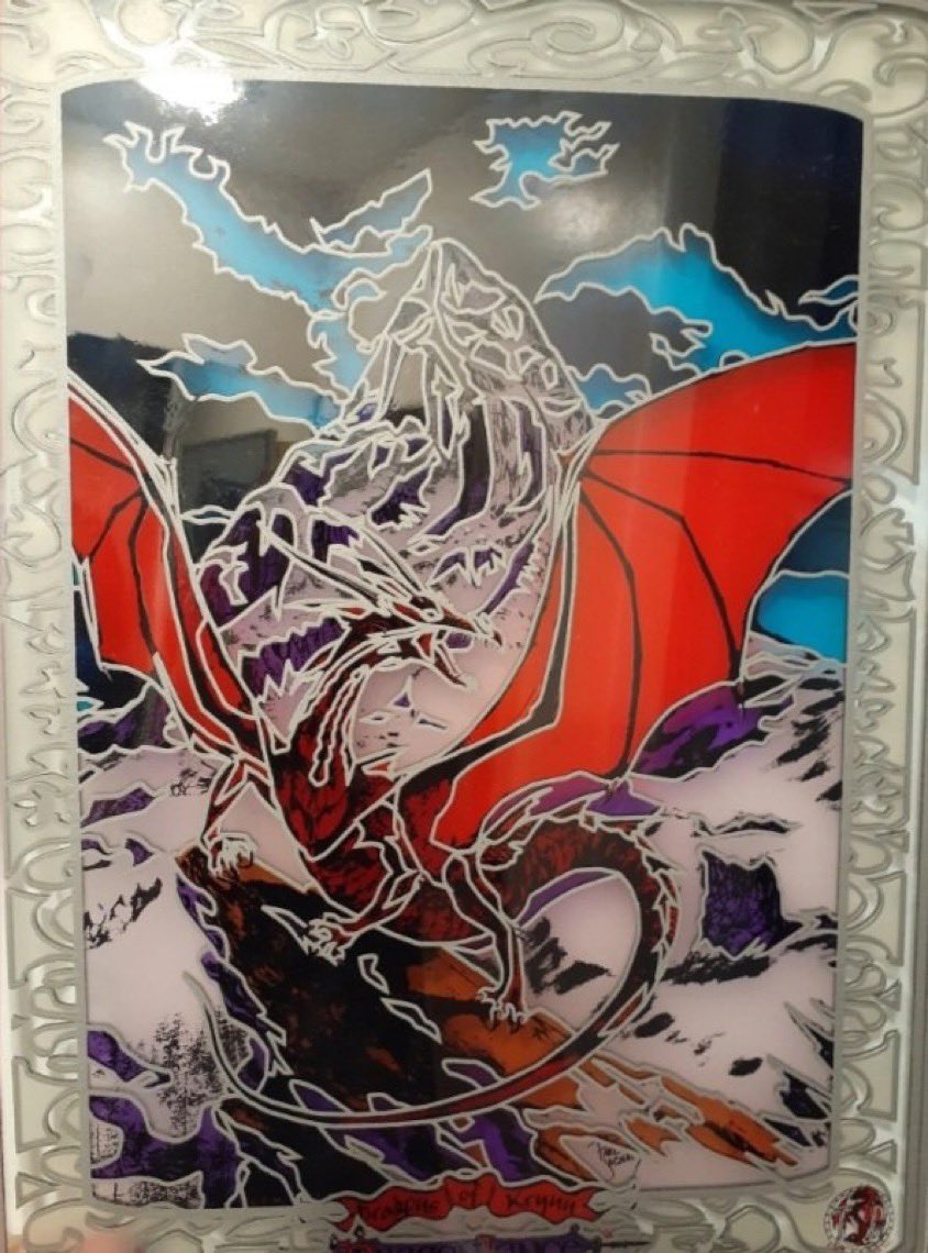 YoDanno #DragonlanceDragonlance on Twitter: "Did you know there were 3 #Dragonlance stained ...