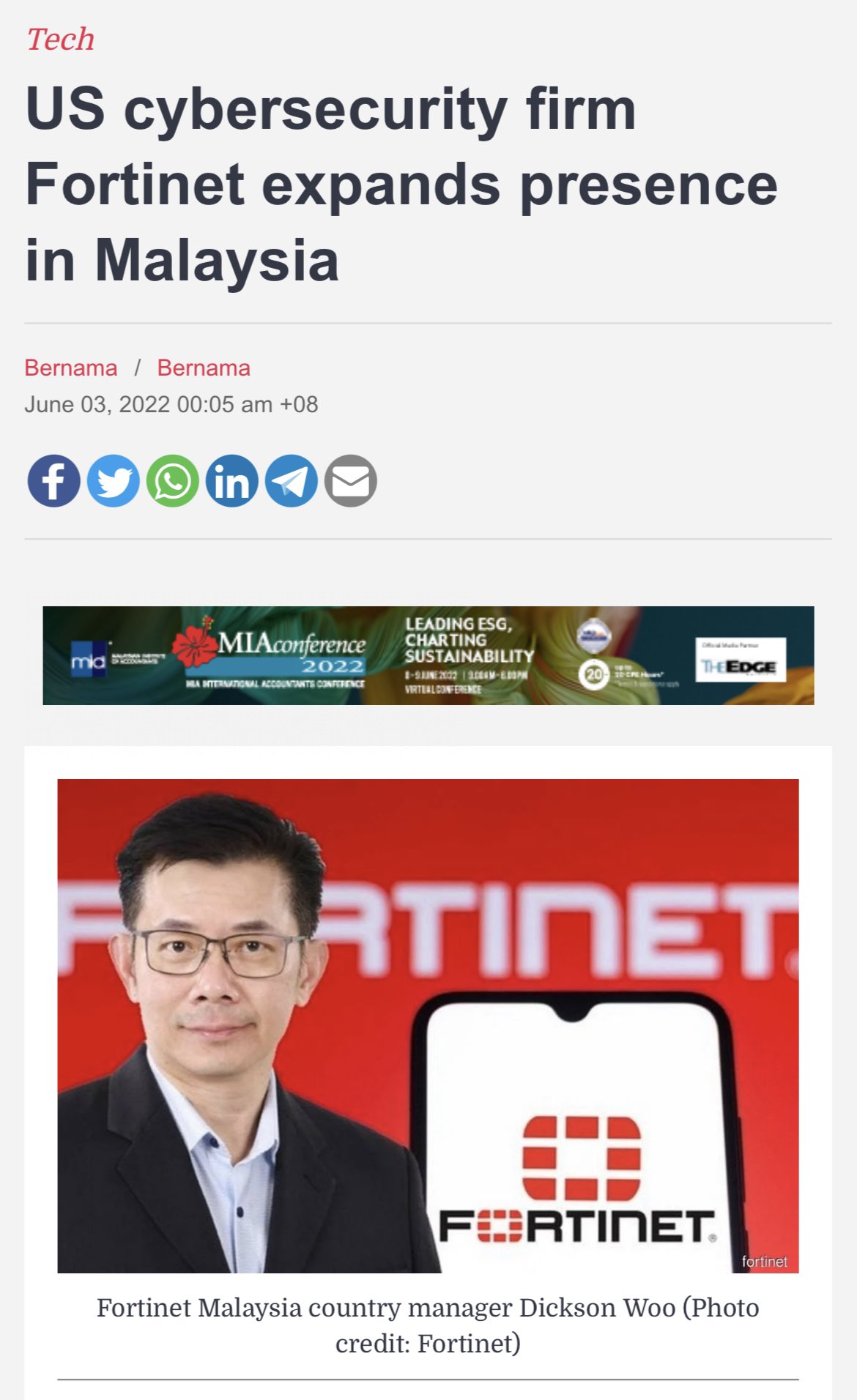 Richard Ker on Twitter: "7. Fortinet is a global leader in broad, integrated, and automated ...