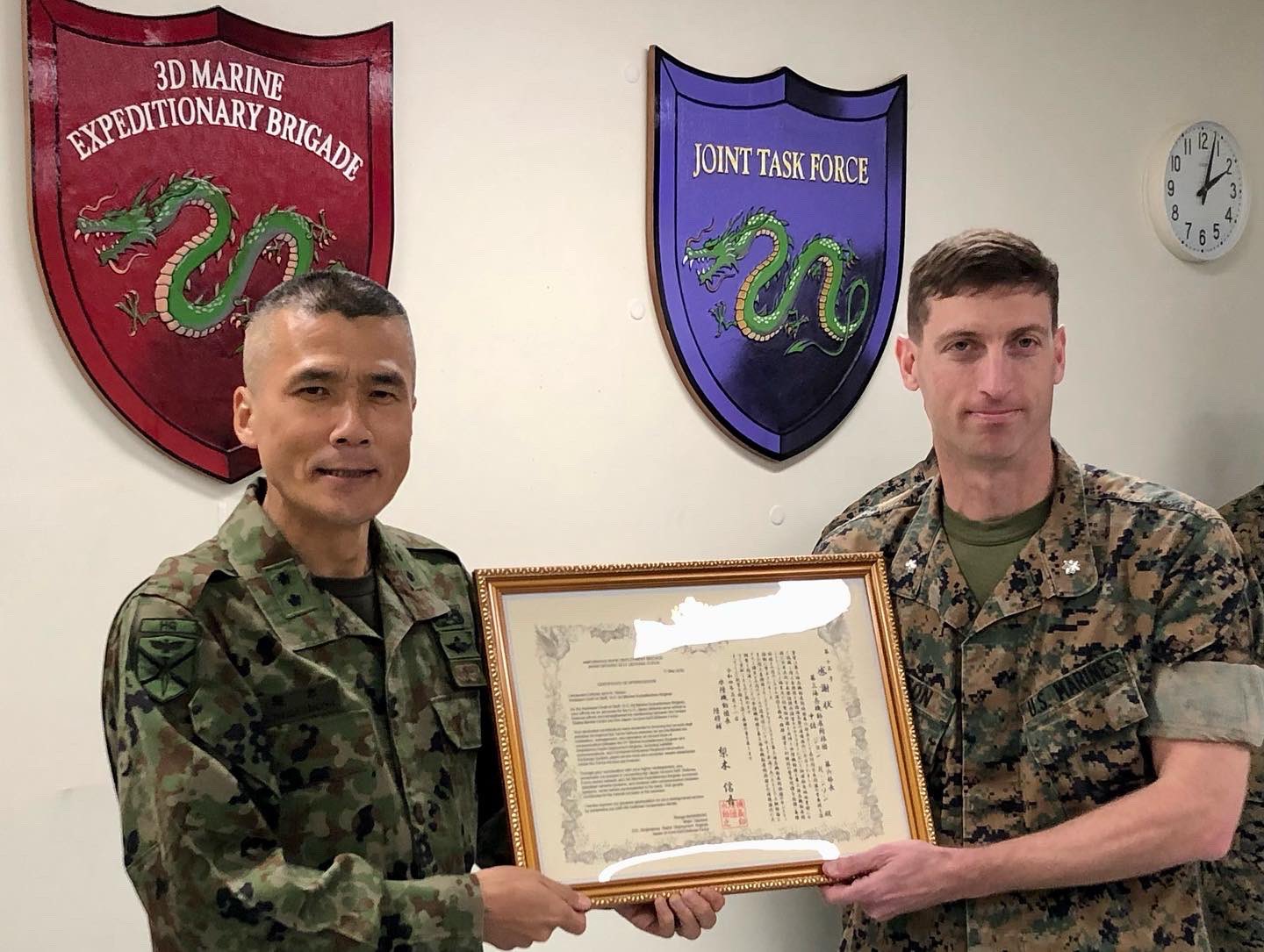 3d MEB on Twitter: "Japanese Maj. Gen. Shingo Nashinoki, Commander of Amphibious Rapid ...