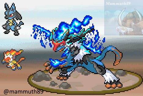 Pokemon Lucario Vs Infernape