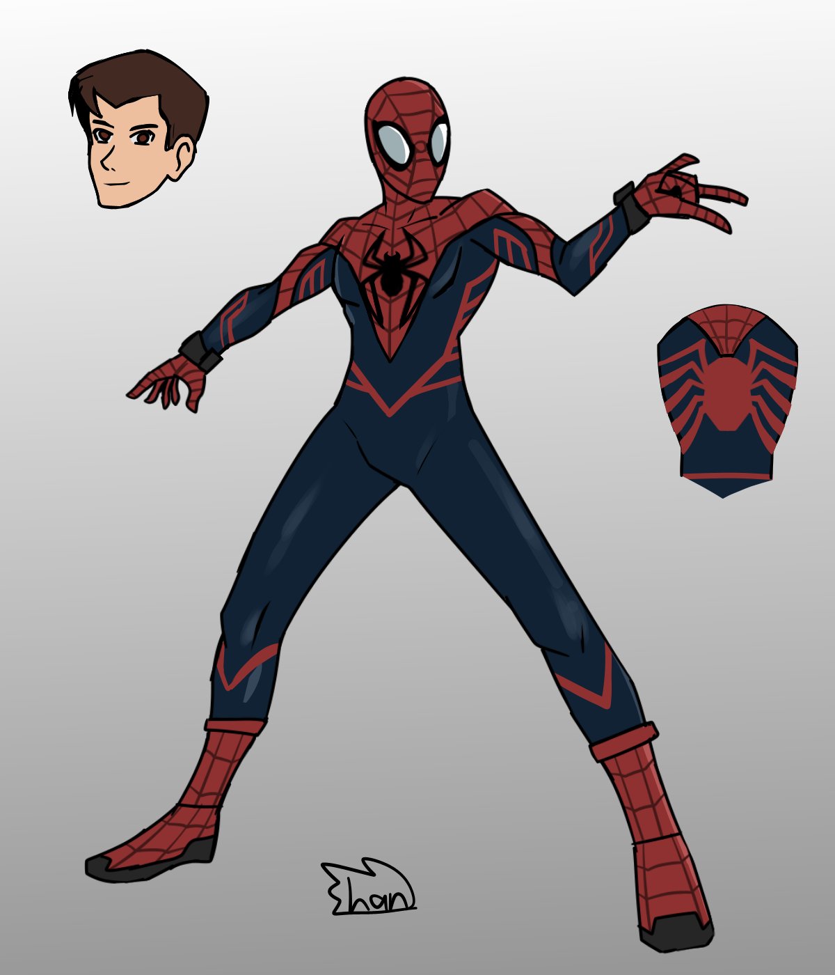 Spiderman Muscle Deviantart Sent1n3l On X: "@greggrth Marvel: