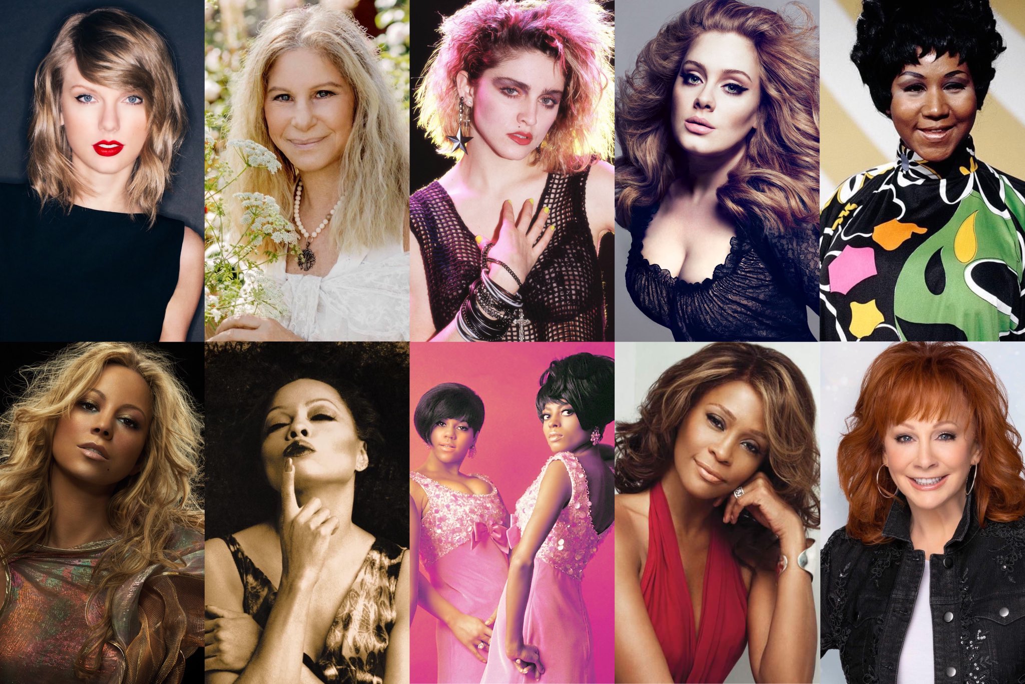 Female Artists Charts on Twitter: "Female artists with the most cumulative weeks on the ...