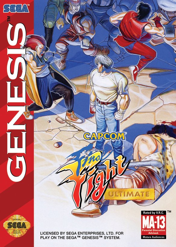 Sega Genesis Box Art Template