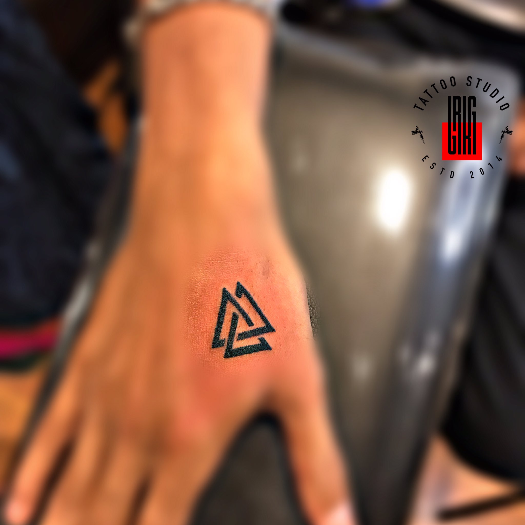 3d Triangle Tattoos