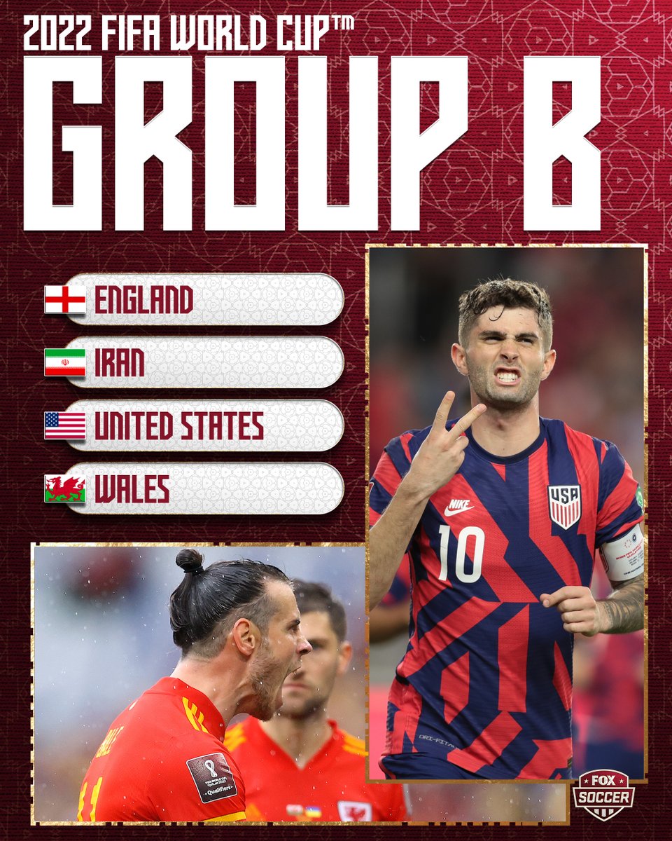 Group B is set. Wales is in : r/usmnt