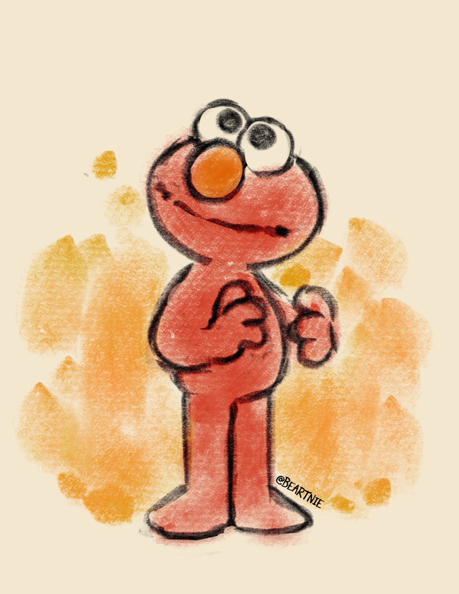 Baby Elmo Drawing