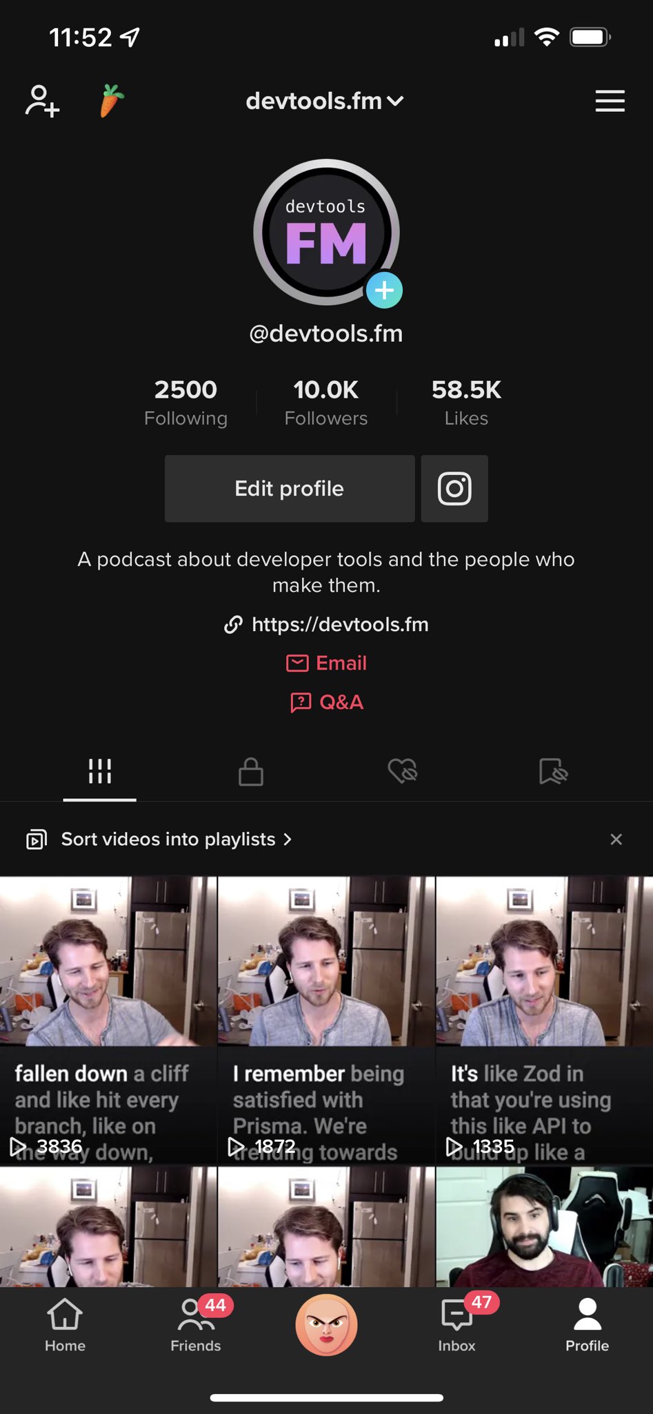 devtools.fm on Twitter: "10k followers on TikTok! Thanks everyone for the support, next stop ...