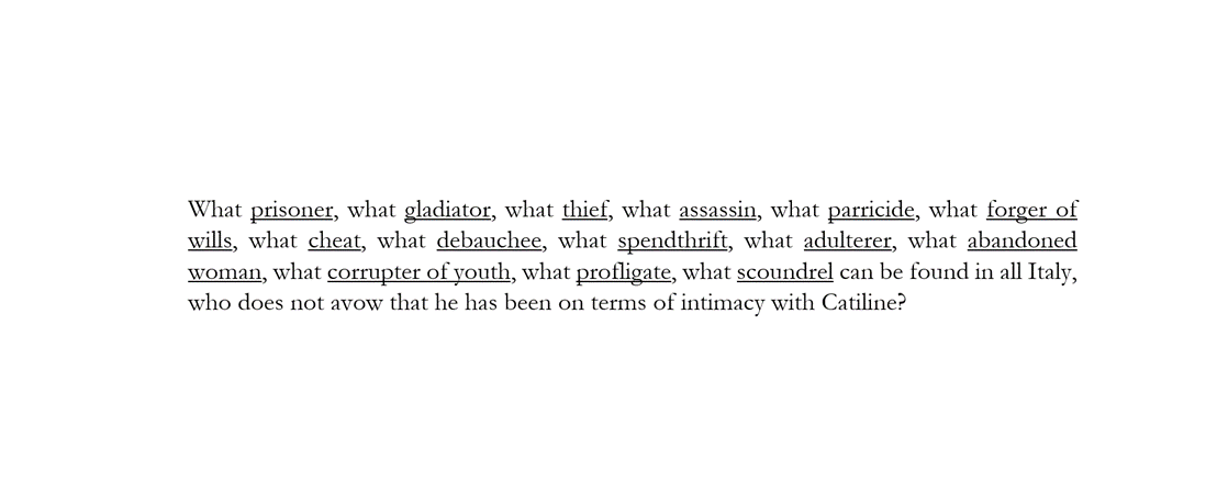Analysing one of the greatest speeches in history, Cicero's ...