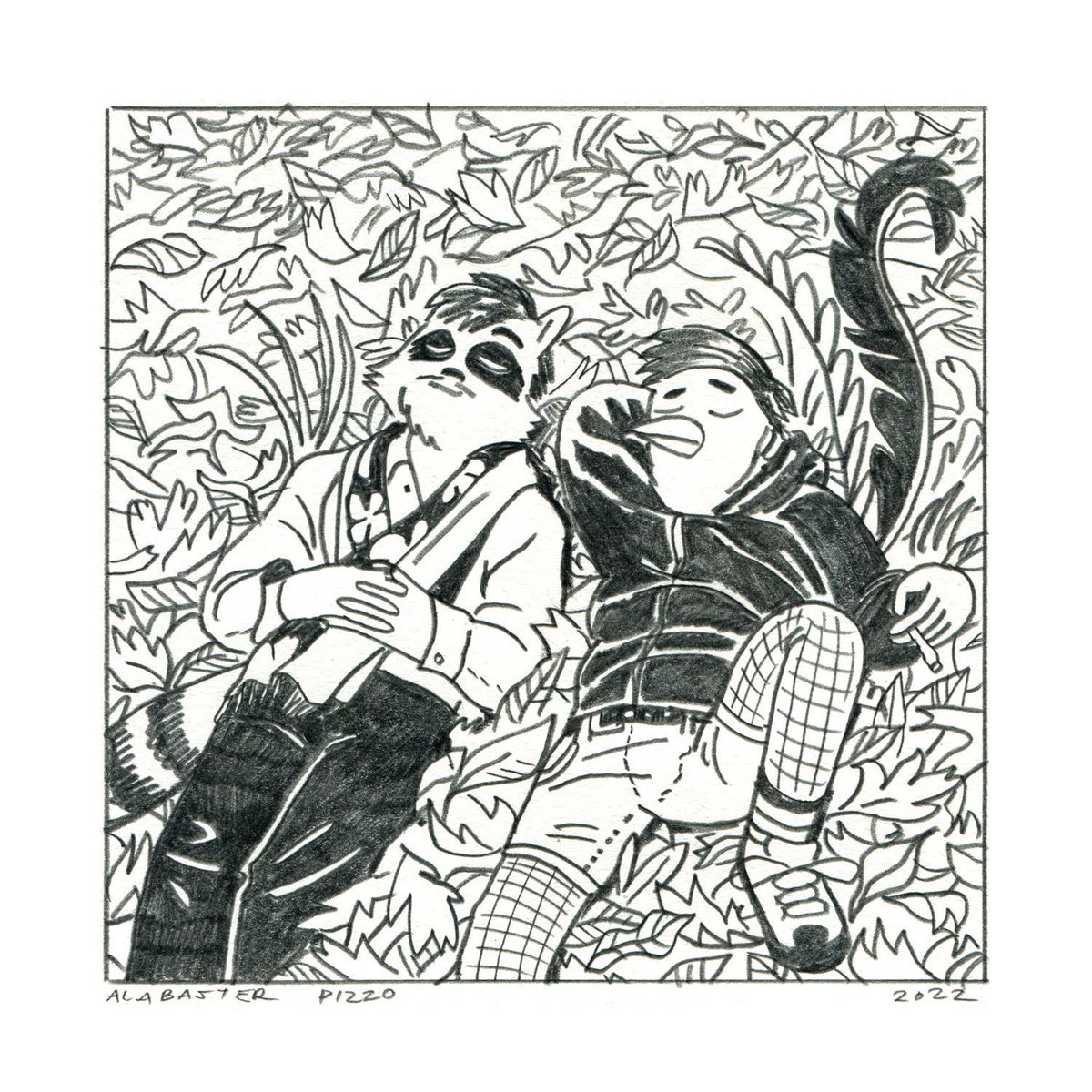 「lovin this drawing that i commissioned @AlabasterPizzo to ma」alex ...