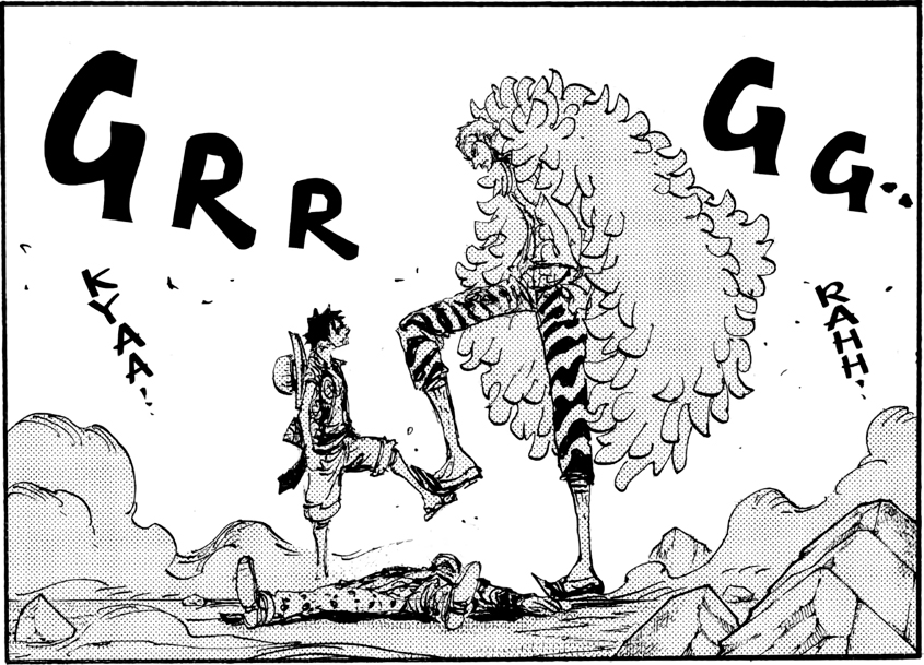 Doflamingo Vs Luffy