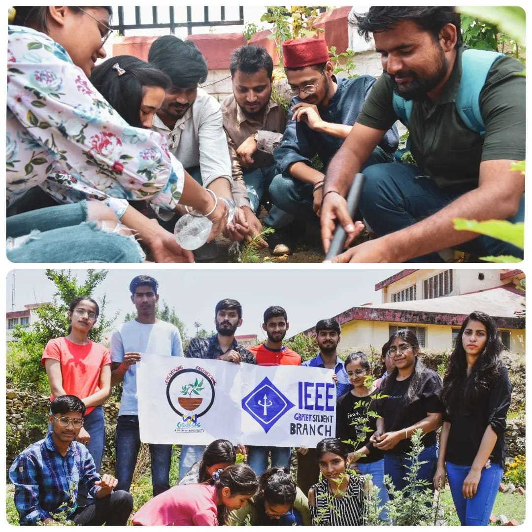 GBPIET Pauri on Twitter: "#TreePlantationDrive in Campus by Genesis Society of Biotechnology. on ...