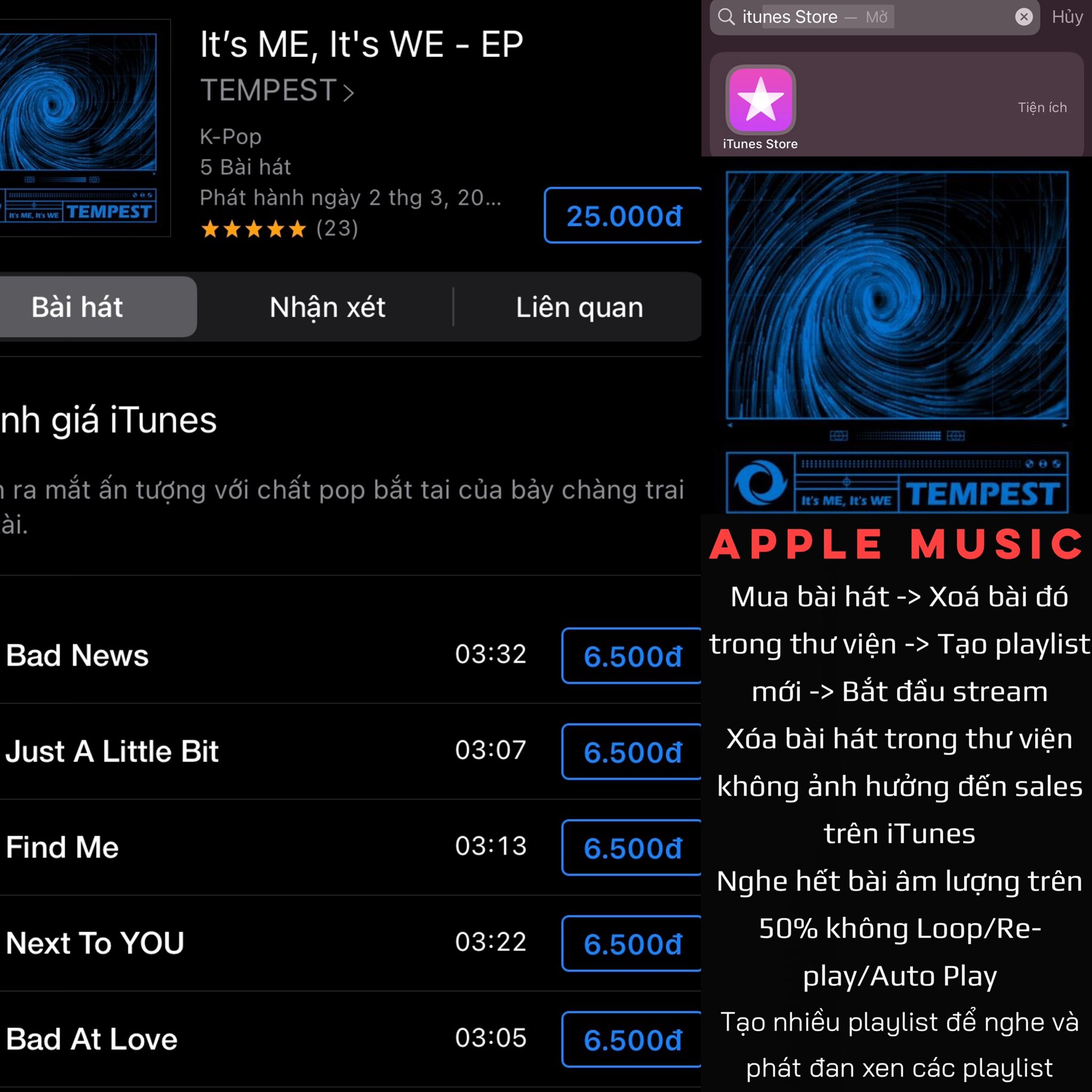 Tempest - ViE Voting Fanpage on Twitter: "ACTIONS SPEAK LOUDER THAN ...