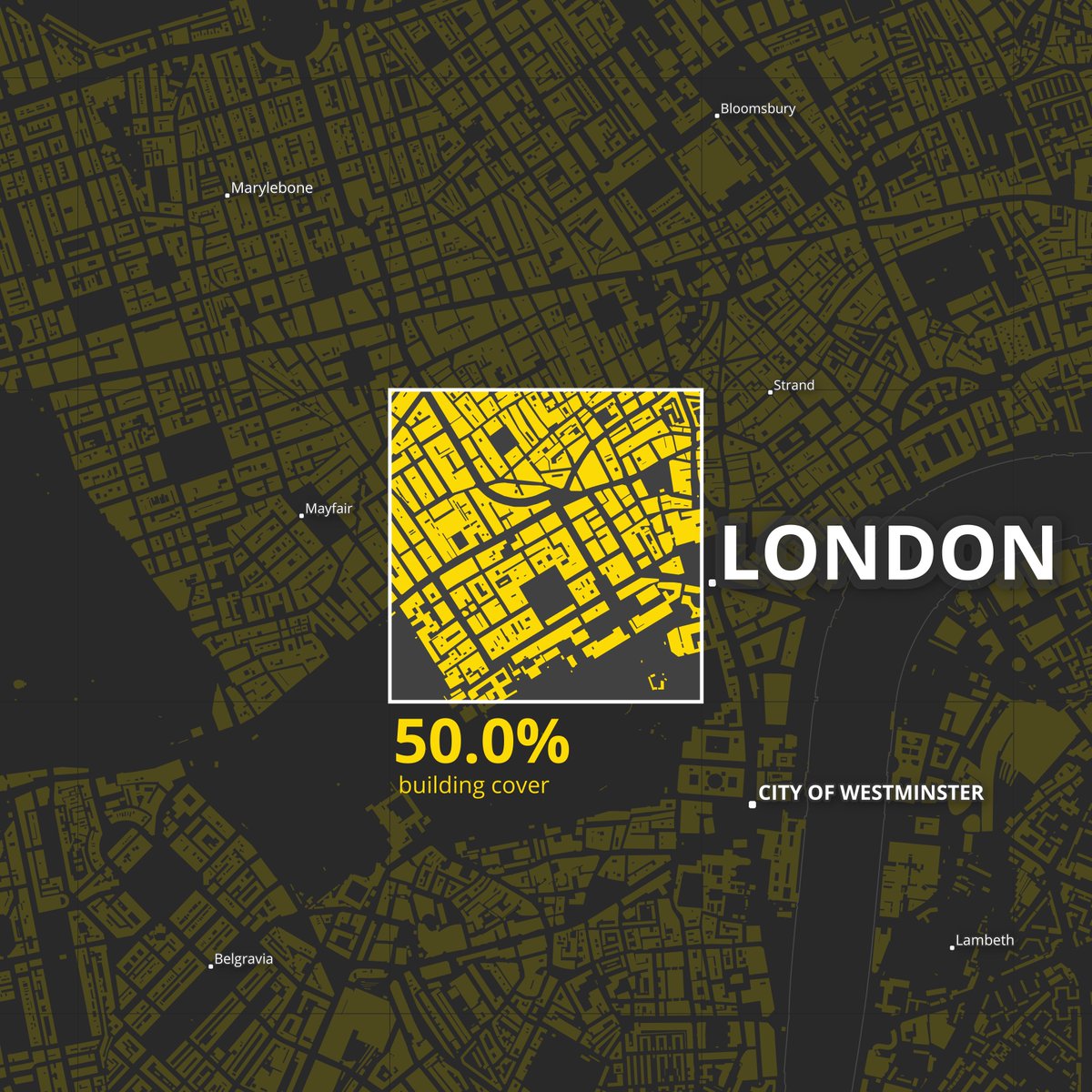A thread on building density, using the latest @OrdnanceSurvey data for ...