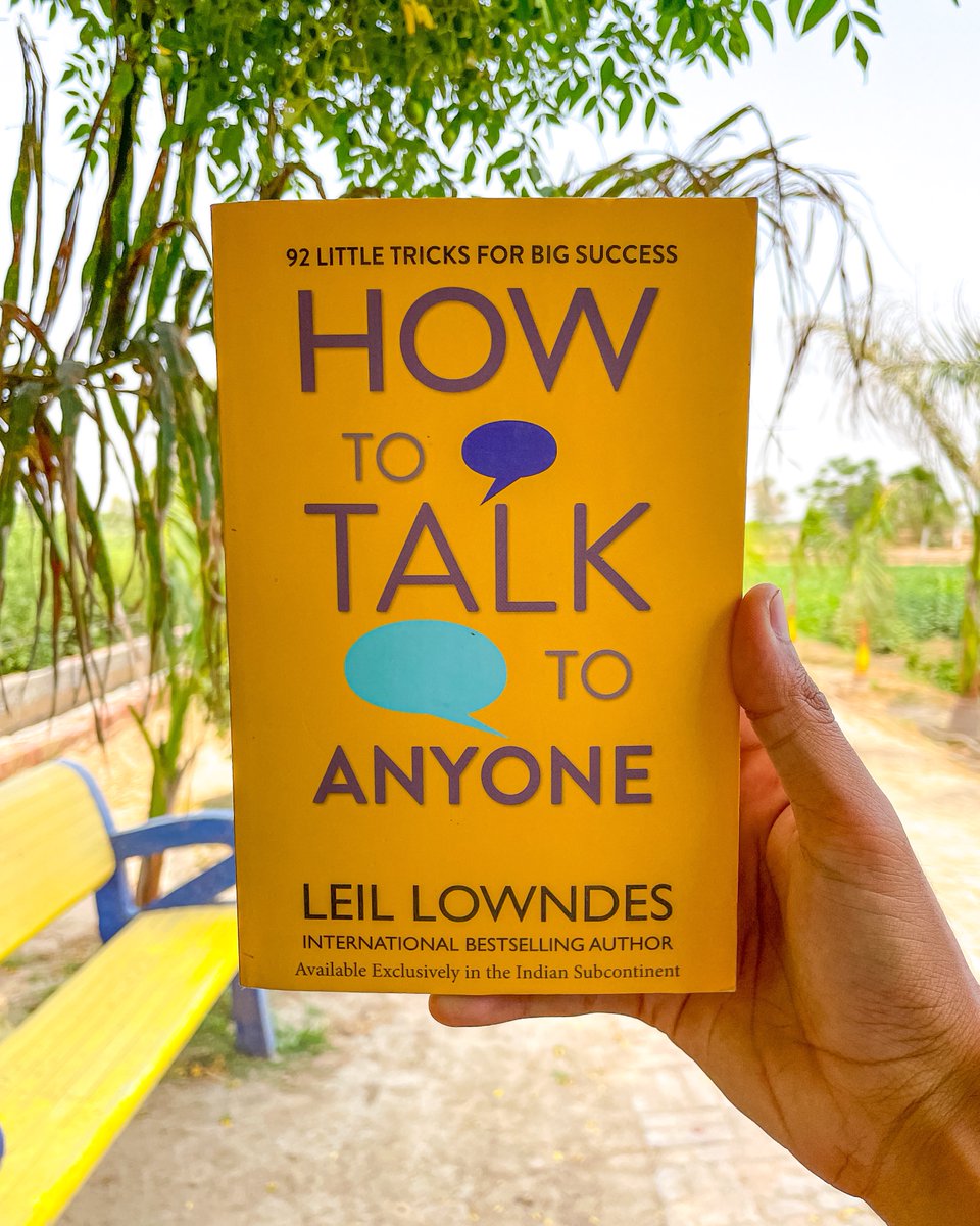 10 Lessons From How To Talk To Anyone (thread) - Thread from Library ...