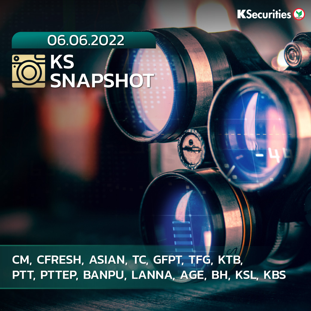 KSecurities on Twitter: "📸KS Snapshot >>06.06.2022 📌CM CFRESH ASIAN TC GFPT TFG : พุ่งแรงรับ ...