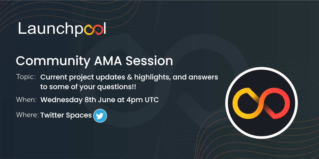 Launchpool ($LPOOL) on Twitter: "🎙️Join us on Wednesday 8th June, at 4pm UTC for our Community # ...