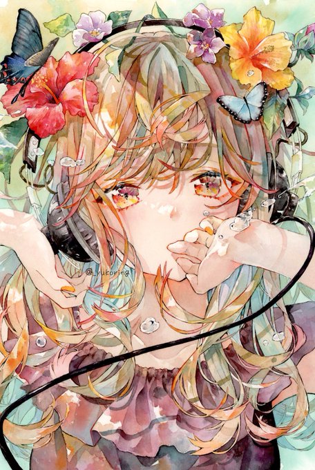 「frills painting (medium)」 illustration images(Popular)