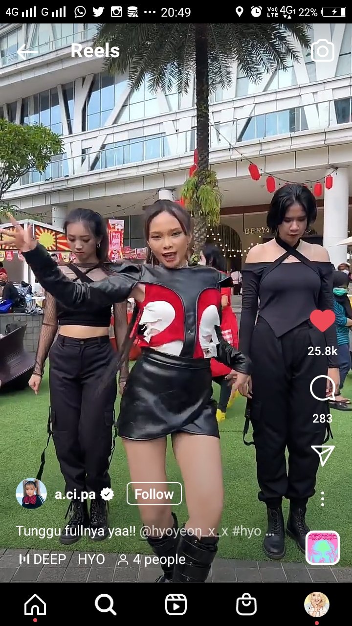 HYU 🕷 DEEP on Twitter: "congratulations @/a.ci.pa Hyoyeon repost her Deep Dance cover video. She ...