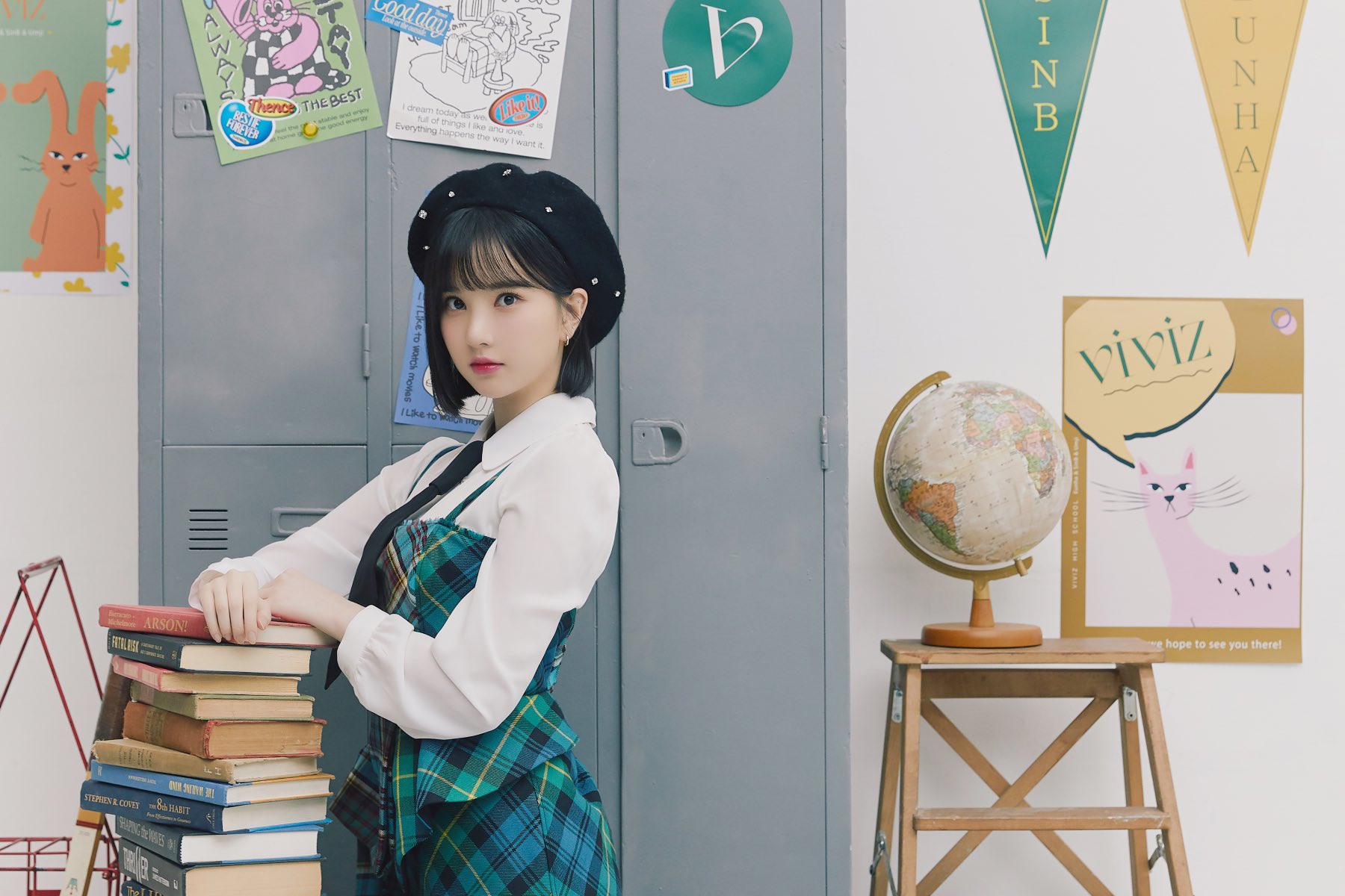 비비지 업데이트 on Twitter: "[📷] - #VIVIZ Universe Colour Concept Photoshoot (Lavender Mist #Eunha) (1/ ...