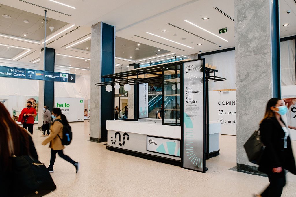 Union Station on Twitter: "Union Samples is busy this week giving away free samples from several ...