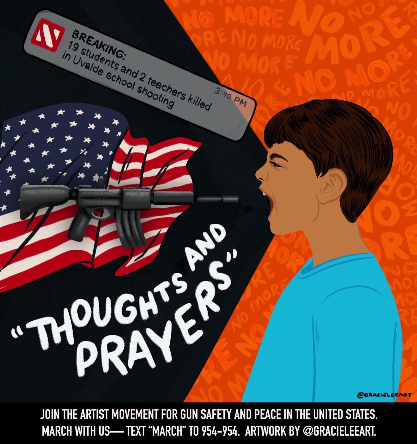 Anti Gun Posters