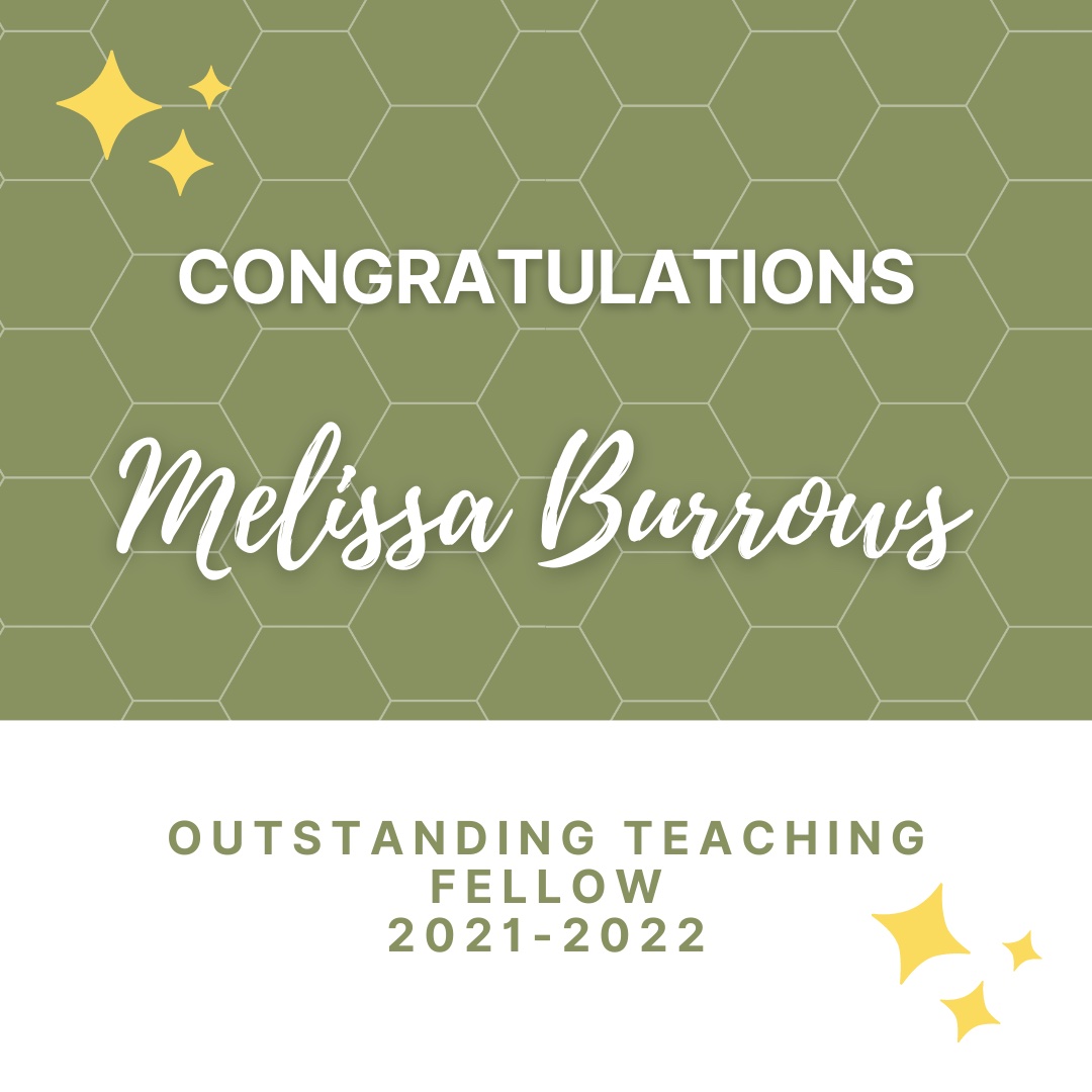 BU Chemistry on Twitter: "Congratulations to our graduate student Melissa Burrows for winning ...