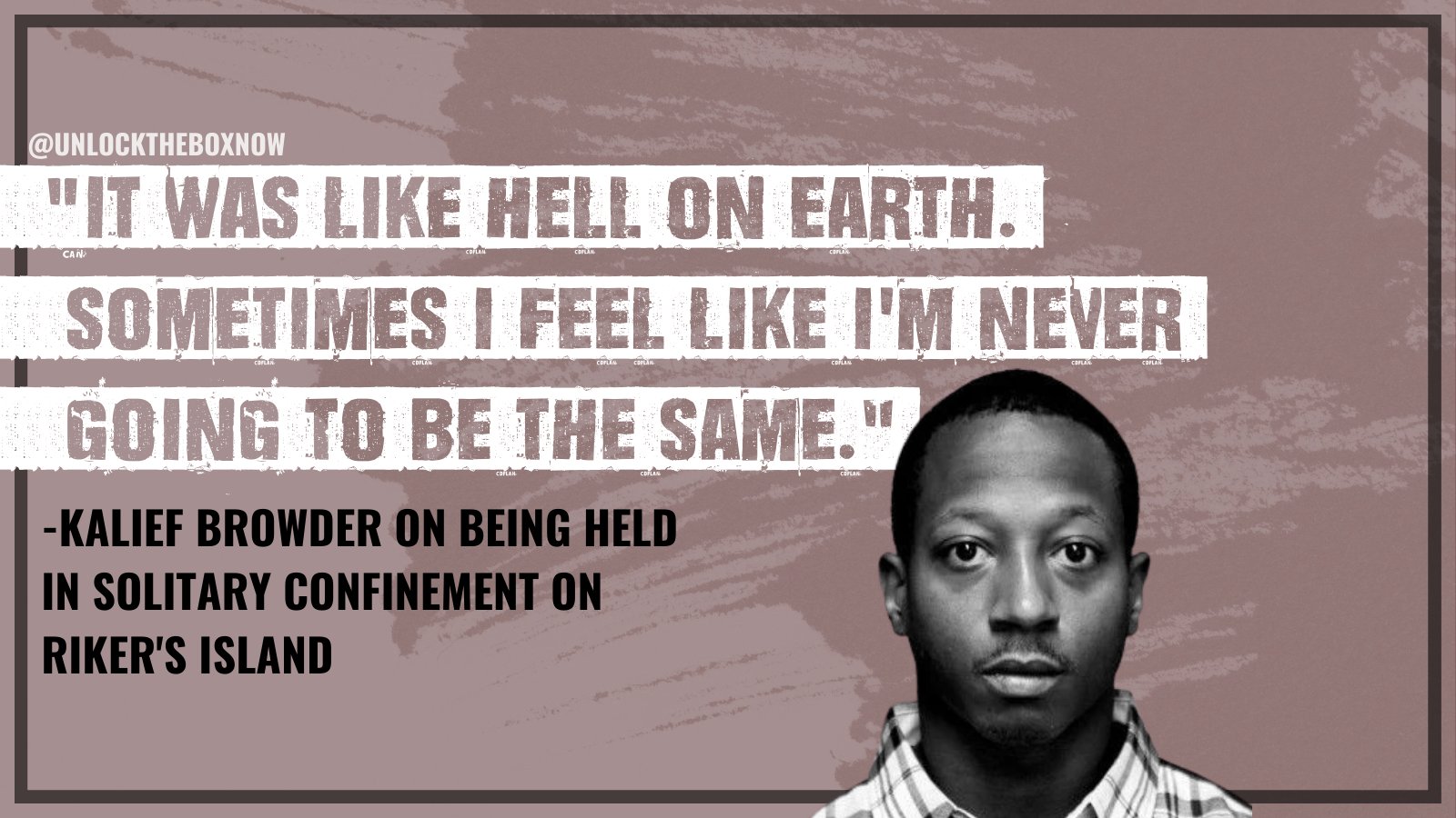 Unlock The Box Campaign on Twitter: "Solitary confinement is torture. Period. # ...