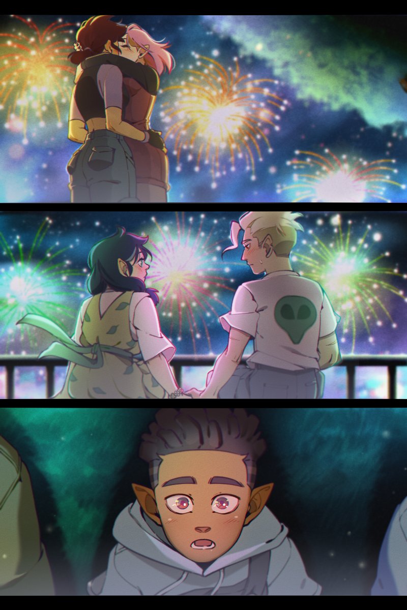 「Fireworks #TOH #TheOwlHouse #Lumity #Winter 」OmyChan COMMISSIONS ...