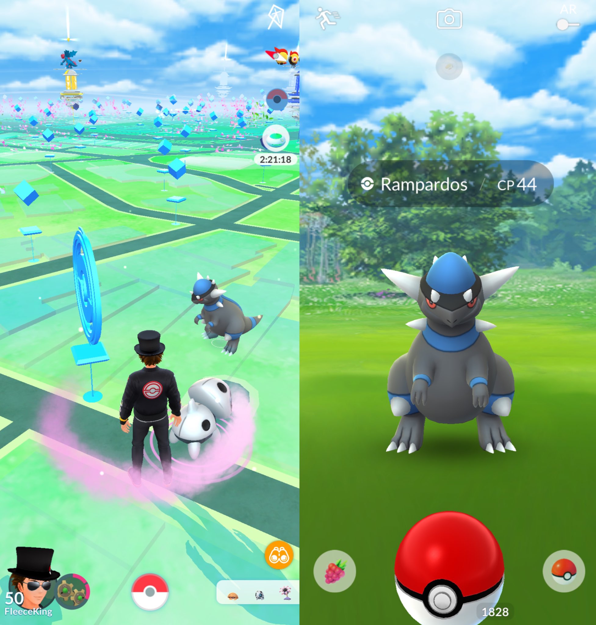 Pokemon Rampardos Evolution