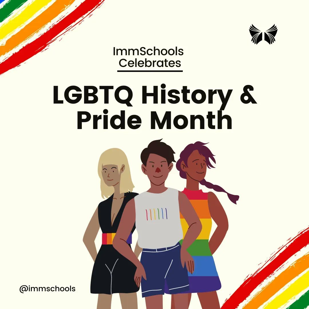 ImmSchools on Twitter: "Happy LGBTQ History & Pride month! ImmSchools ...