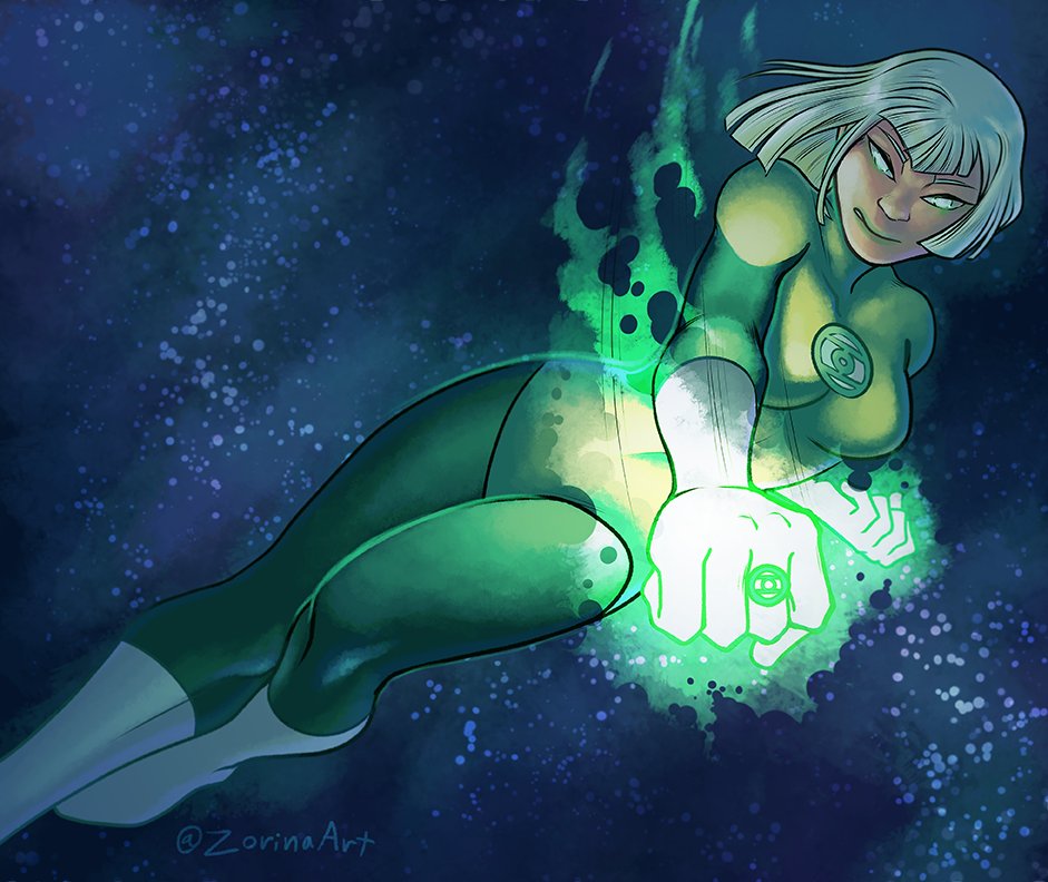 Aya Green Lantern Human