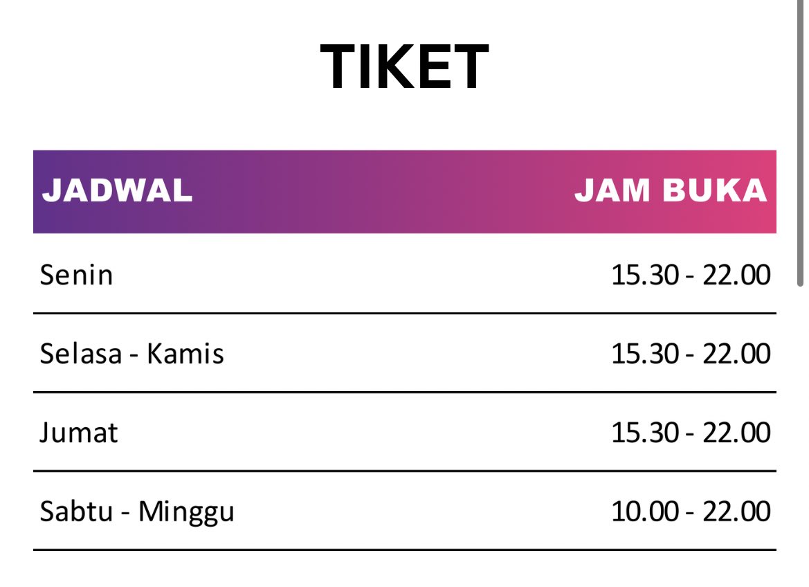 Udah dapet partner buat PRJ date? wkwk :cek jadwal konsernya dulu maniezz - Thread from TXT DARI ...