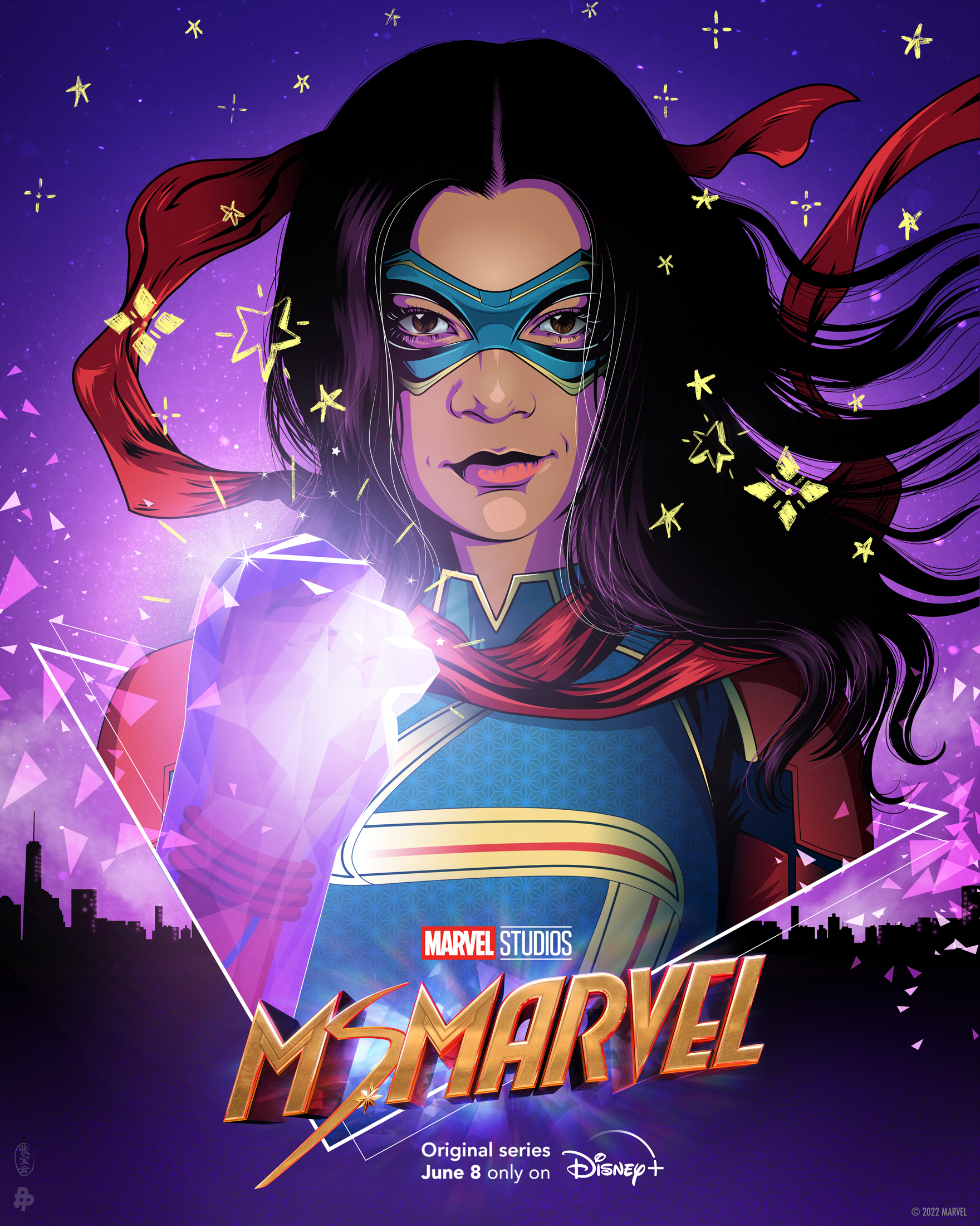 Marvel Studios on X Tonight meet MsMarvel New episodes of Ms. Marvel an Original series from Marvel Studios arrive Wednesdays on DisneyPlus. Art by CryssyCheung. https t uJ5K7tXzQC X