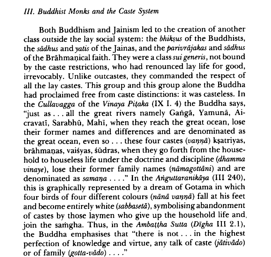 Buddhism & Caste System A critical analysis by Y Krishnan indicates ...