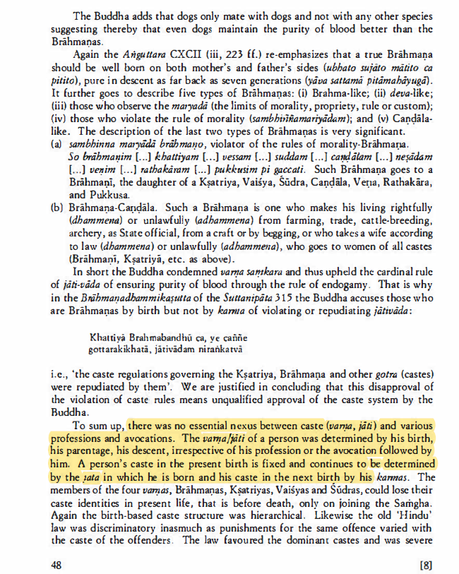 Buddhism & Caste System A critical analysis by Y Krishnan indicates ...