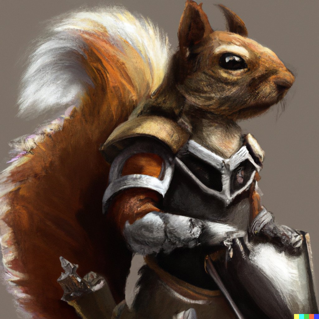 Squirrels With Swords