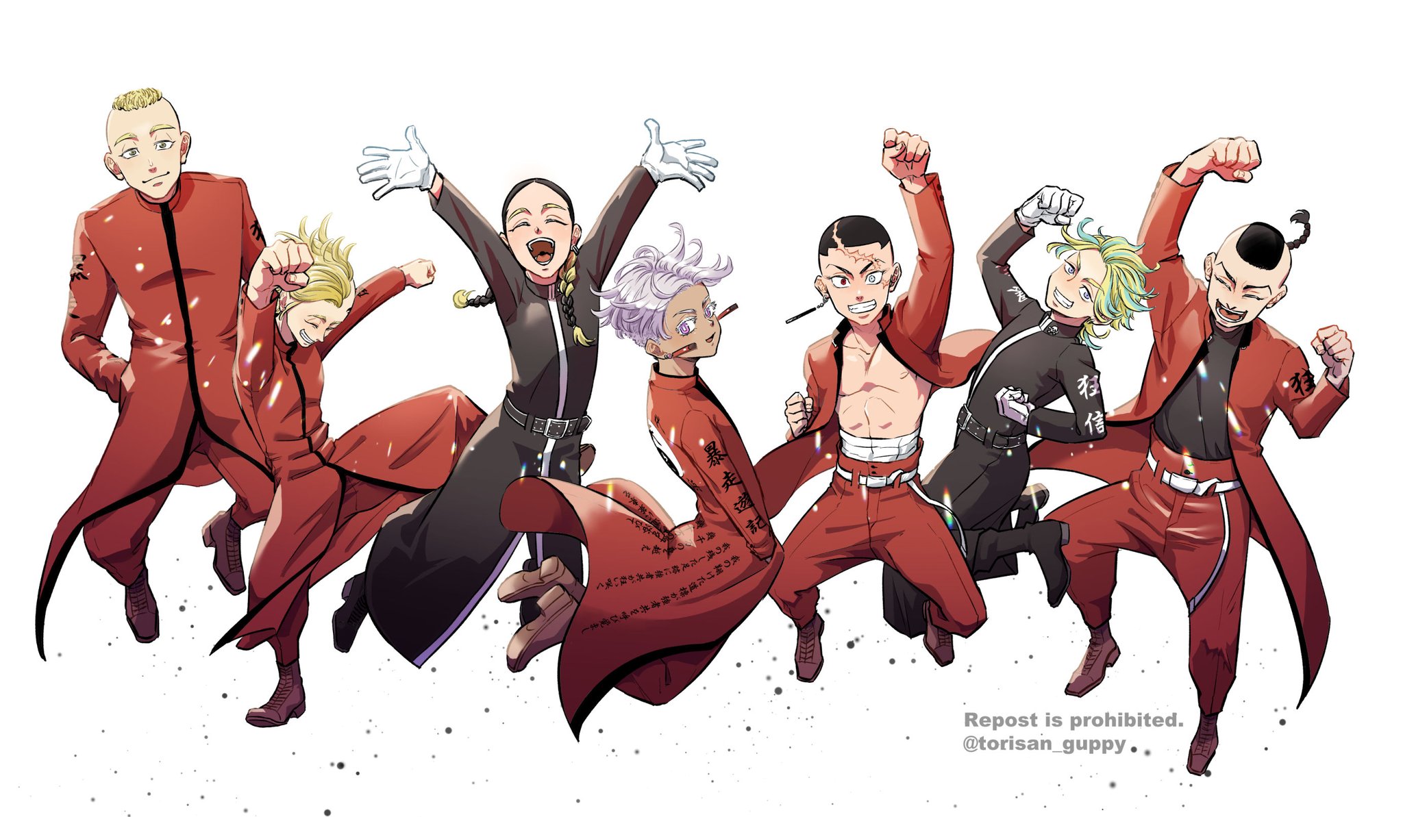 NK4"M on Twitter: "Jump! Tenjiku!!=3 https://t.co/nZ40Jkvuol" / Twitter