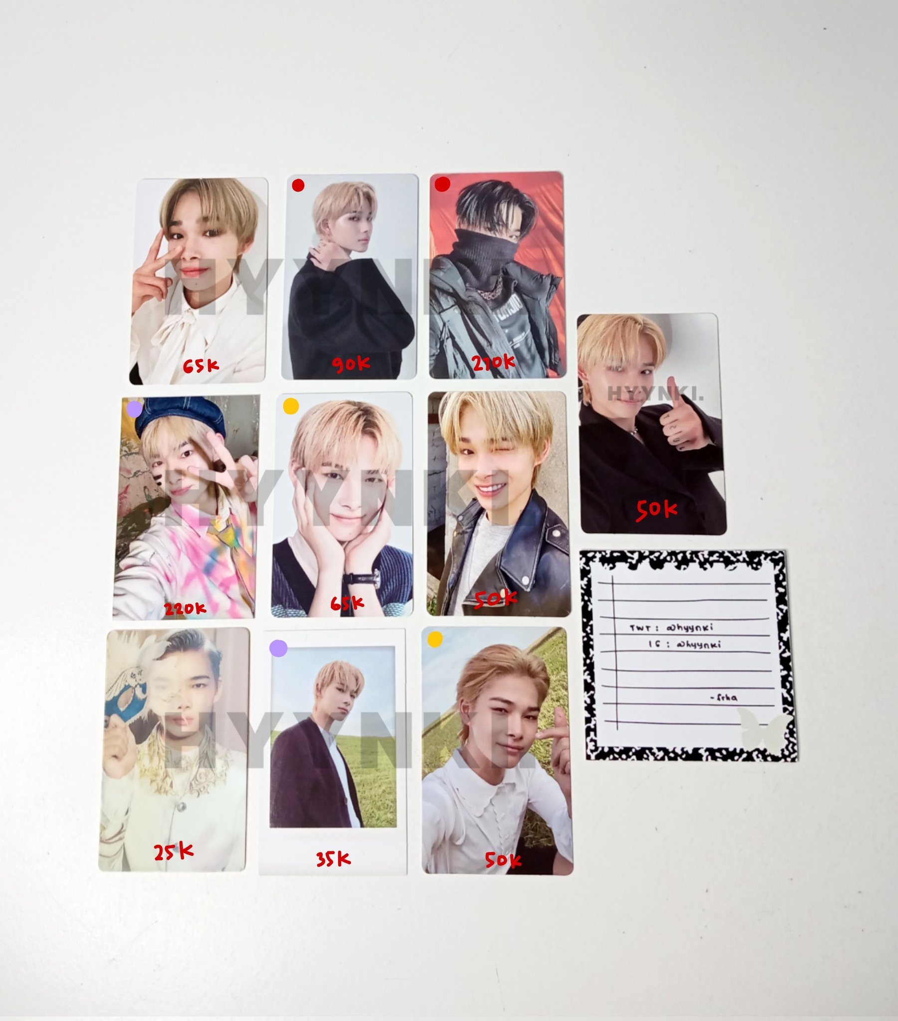 frha . mt after dm! on Twitter: "[Help rt] WTS // want to sell Photocard Ni-ki pair sesuai warna ...