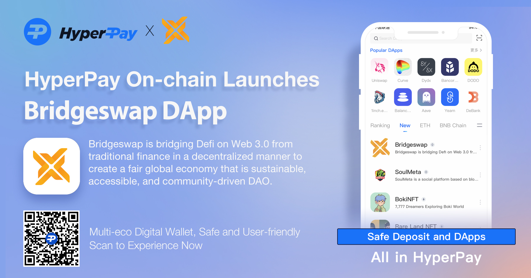 HyperPay on Twitter: "Glad to announce that #HyperPay has supported @Bridgeswap_Dex HyperPay on ...