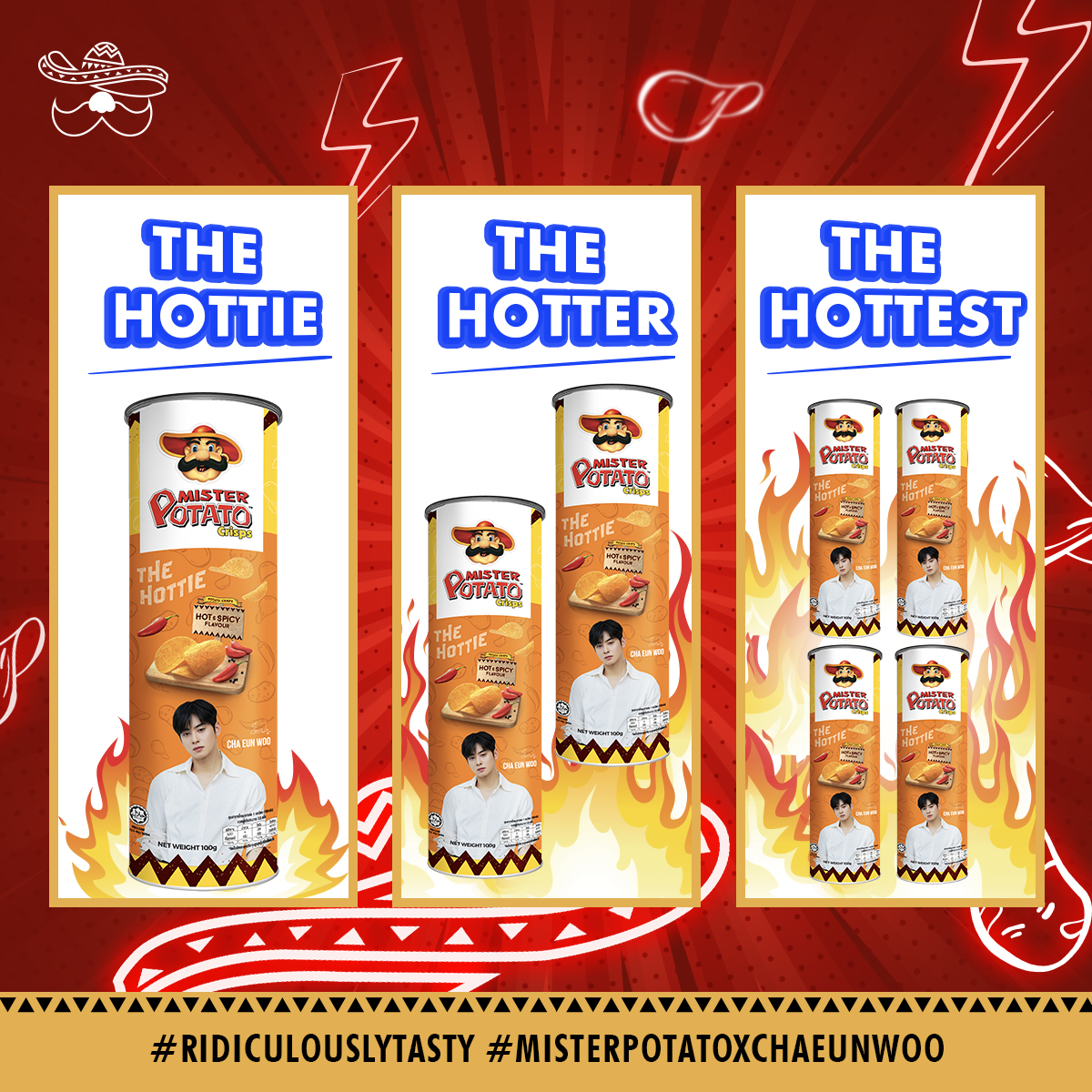 Mister Potato Philippines on Twitter: "Bring on the heat with Mister ...