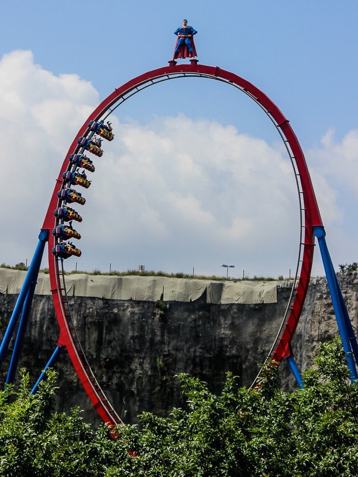 Superman Krypton Coaster