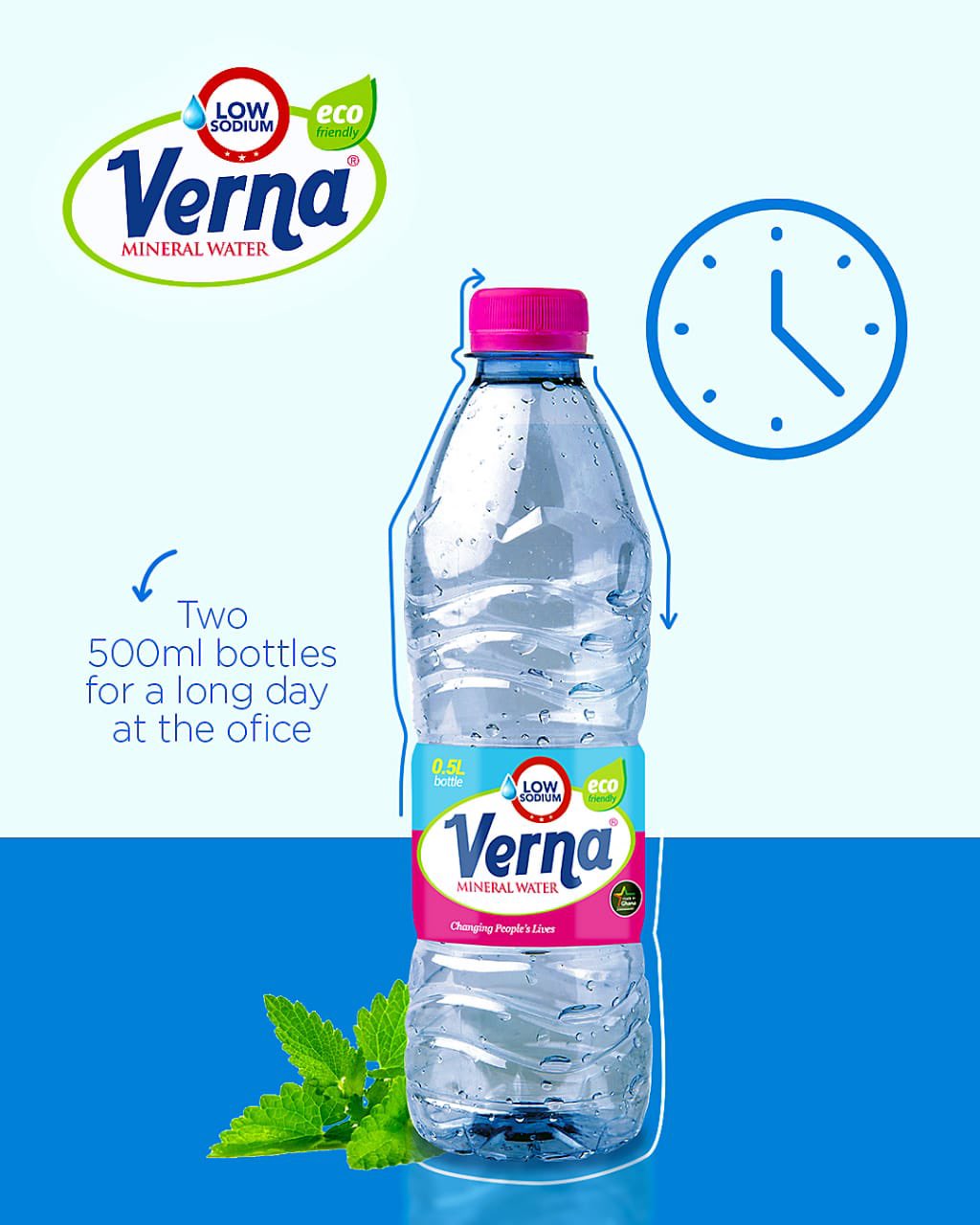 Twellium Ghana on Twitter: "Hydrate with Verna Mineral Water at your office… #eco-friendly # ...