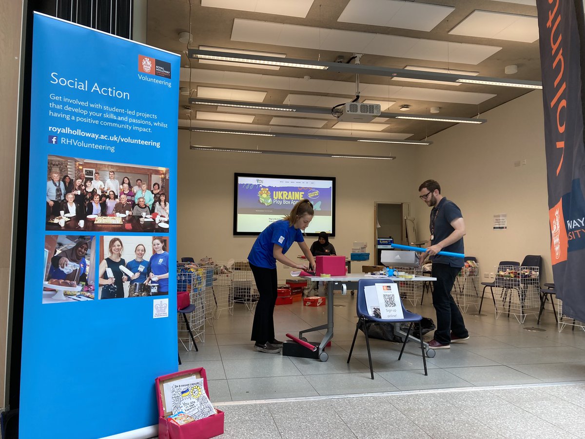 Royal Holloway, University of London promoting and developing volunteering in your area. A ...